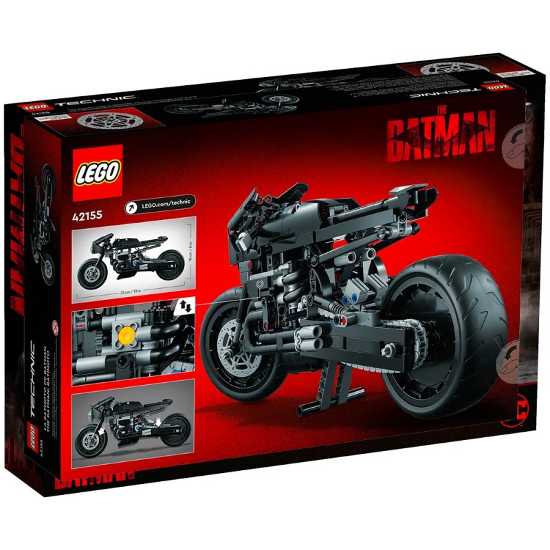 The Batman : Batcycle - LEGO® Technic 42155 - Super Briques