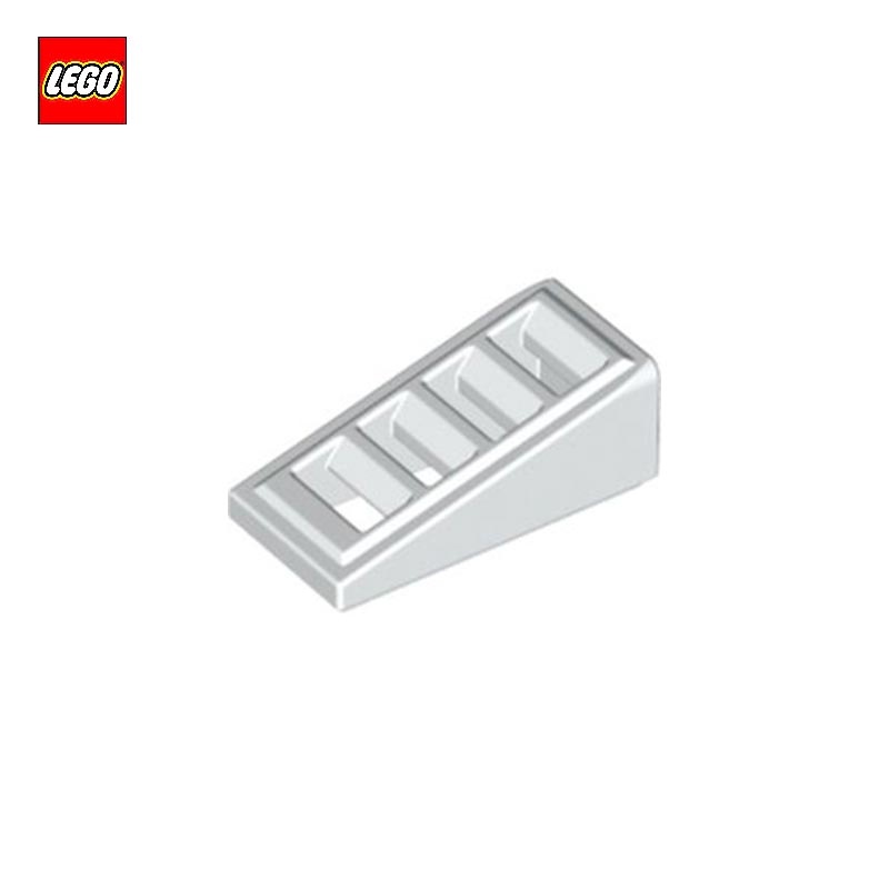 Slope 18° 2x1x2/3 with 4 slots - LEGO® Part 61409 - Super Briques