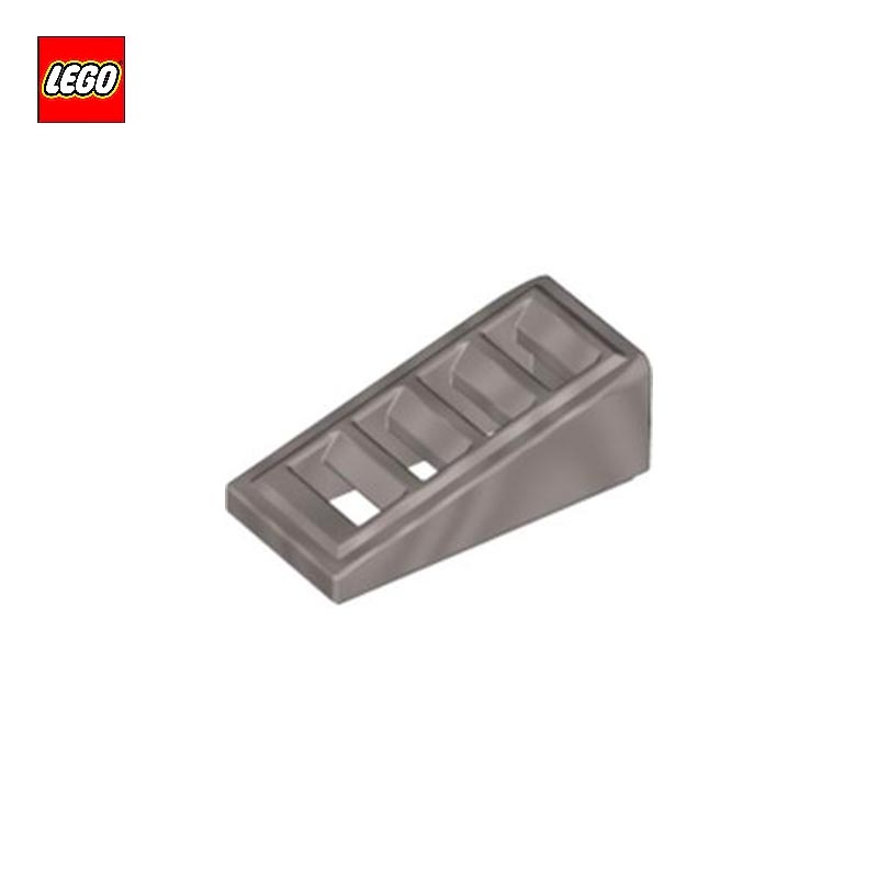 Slope 18° 2x1x2/3 with 4 slots - LEGO® Part 61409 - Super Briques