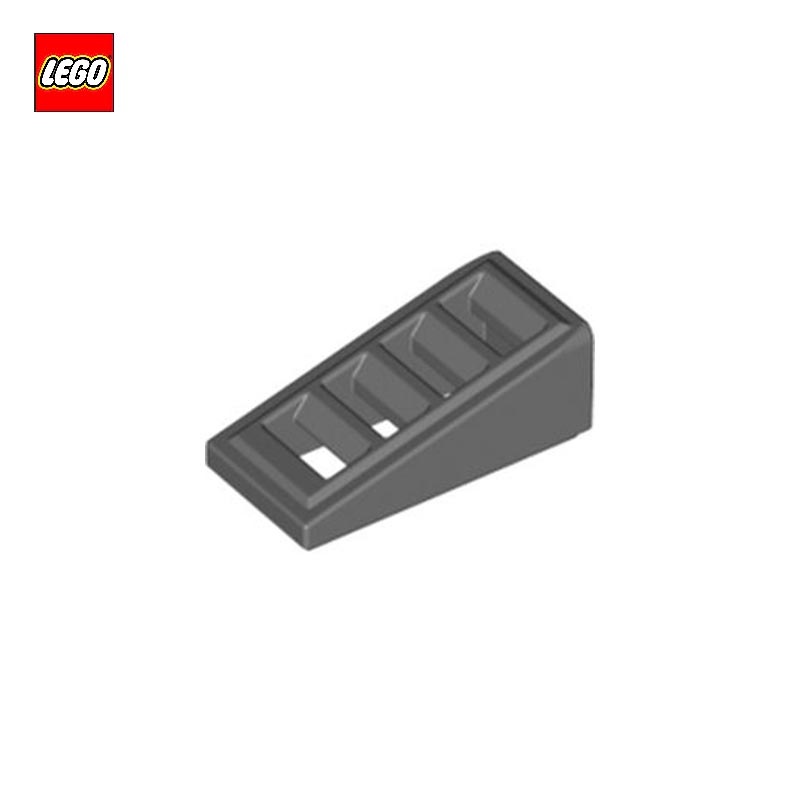 Slope 18° 2x1x2/3 with 4 slots - LEGO® Part 61409 - Super Briques