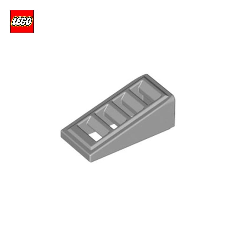Slope 18° 2x1x2/3 with 4 slots - LEGO® Part 61409 - Super Briques