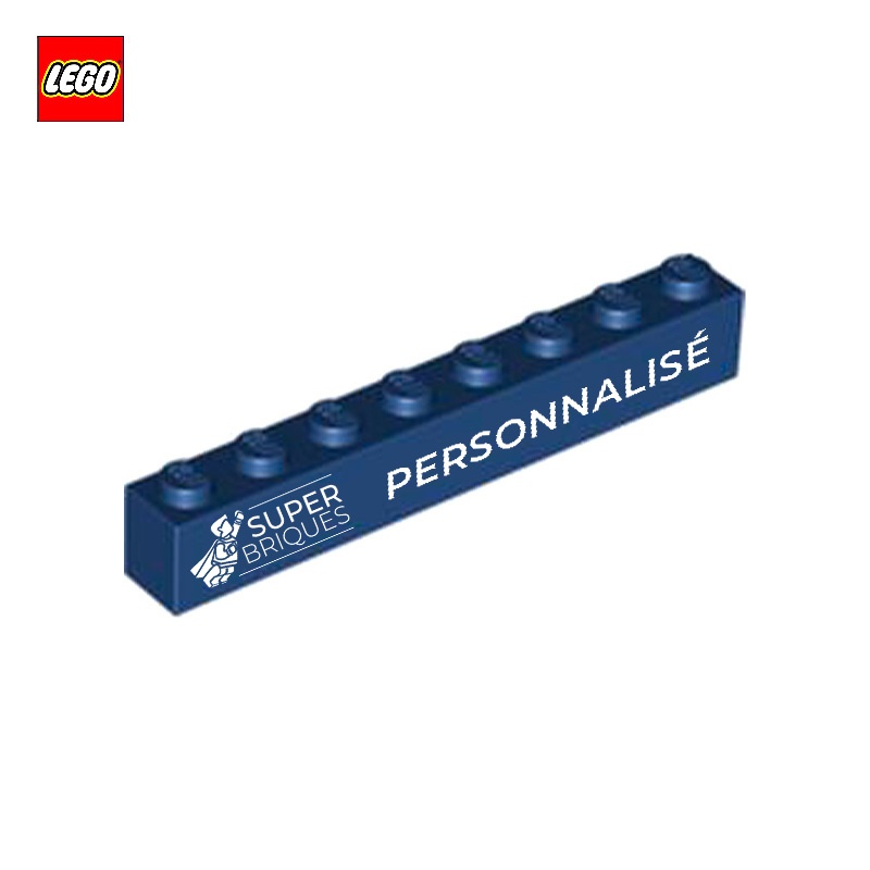 Customise your own LEGO® Brick 1x8 - Part 3008 - Super Briques