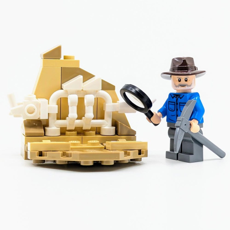 Alan Grant and Dino Skeleton - Polybag LEGO® Jurassic World 122334 ...