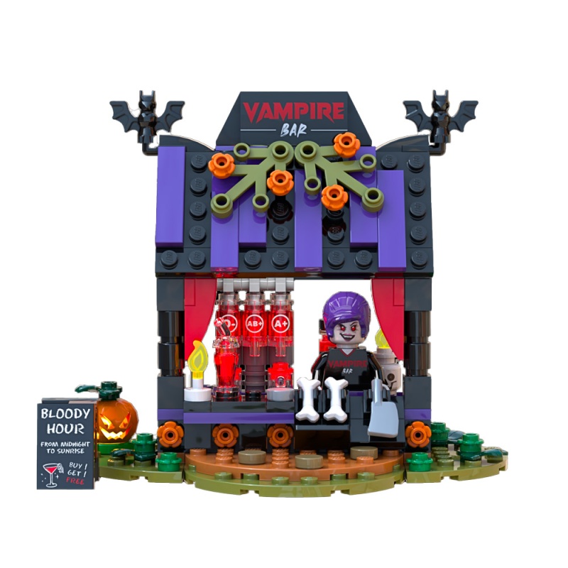 Vampire bar LEGO® Custom - Limited Edition - Super Briques