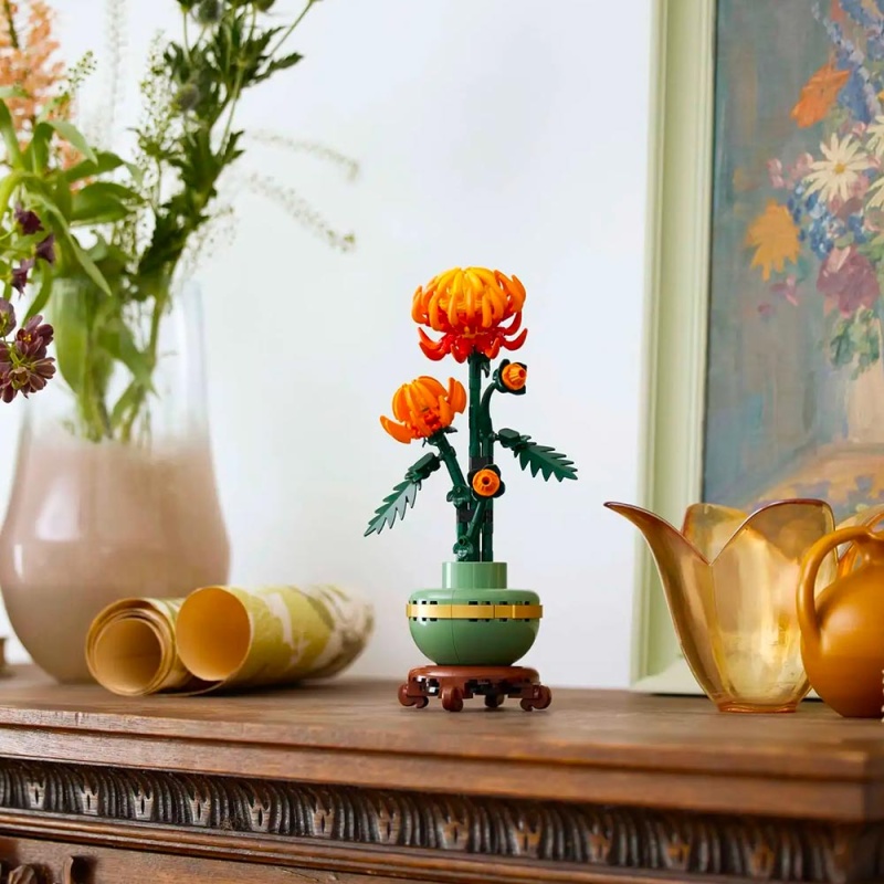 Chrysanthemum - LEGO® Botanical Collection 10368 - Super Briques