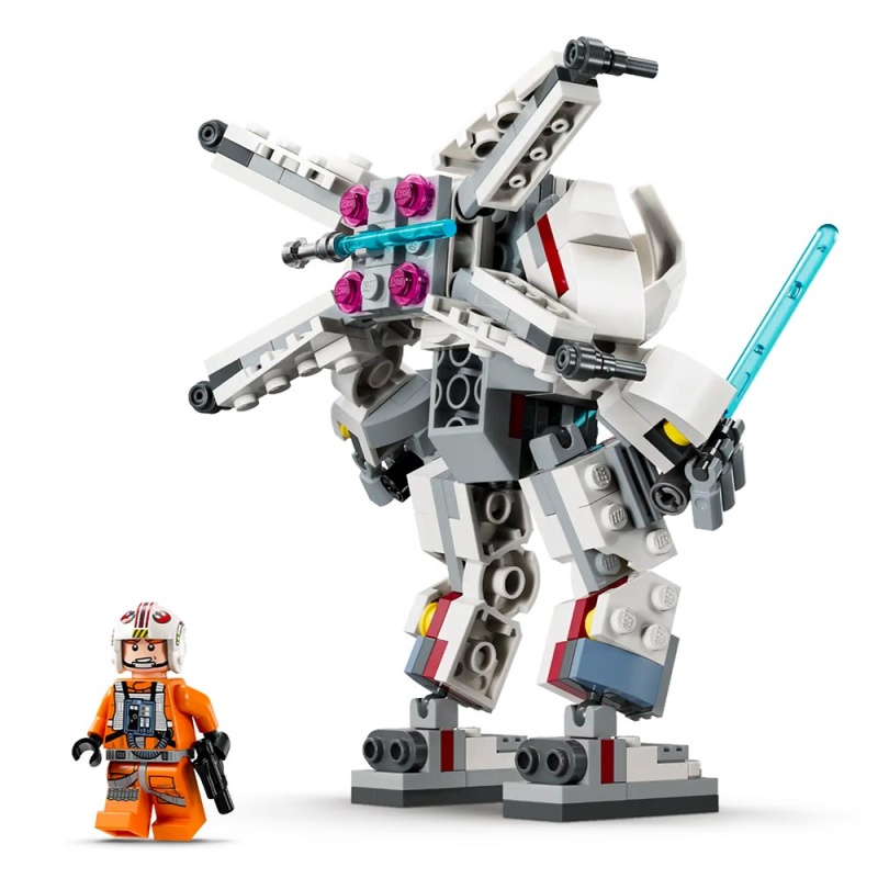 Luke Skywalker X-Wing Mech - LEGO® Star Wars 75390 - Super Briques