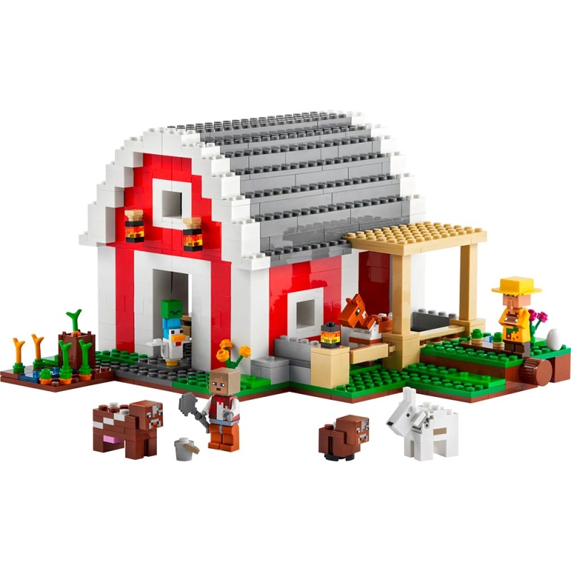 La grange rouge - LEGO® Minecraft 21187 - Super Briques