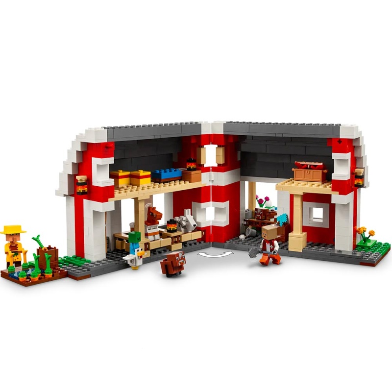 The Red Barn - LEGO® Minecraft 21187 - Super Briques