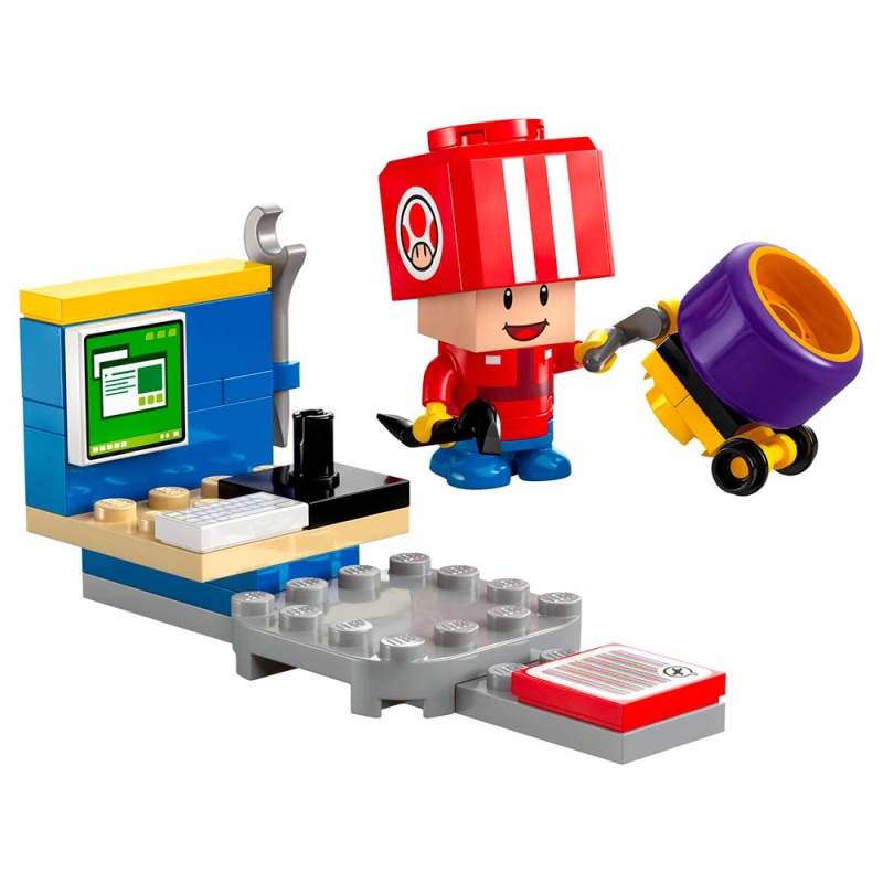 Toad (Stand) - Polybag LEGO® Super Mario 30702 - Super Briques