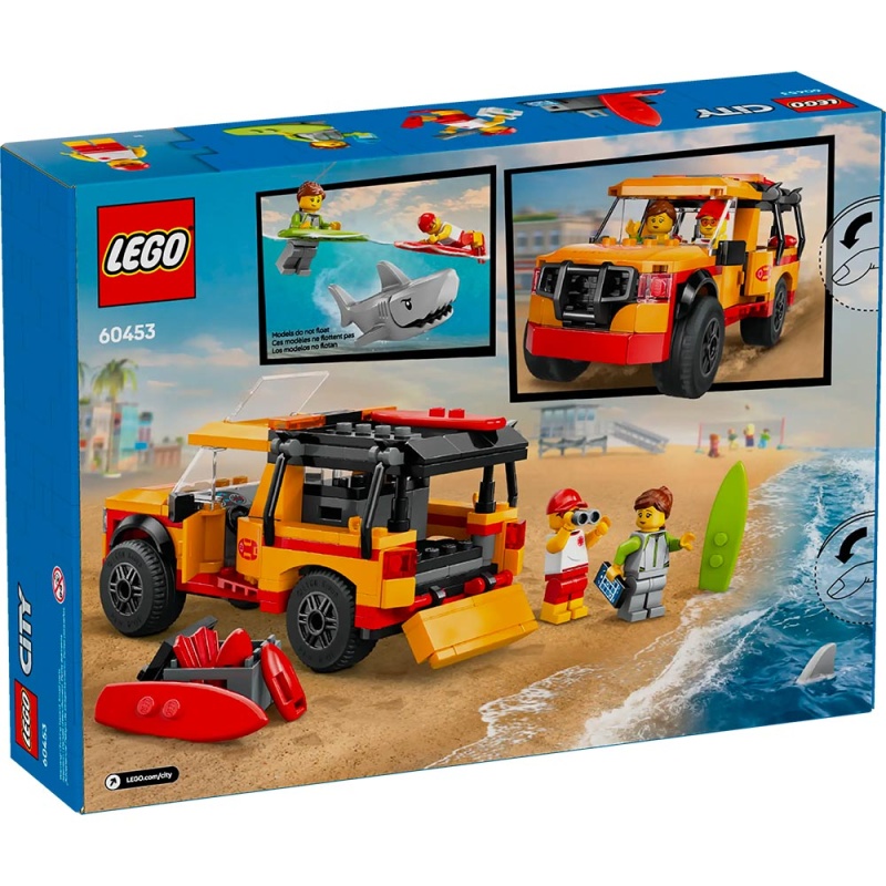 Lifeguard Beach Rescue Truck - LEGO® City 60453 - Super Briques