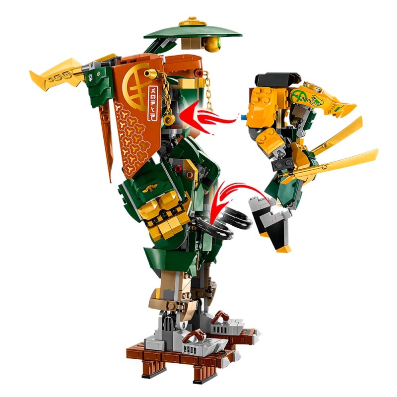 L'équipe de robots des ninjas Lloyd et Arin - LEGO® Ninjago 71794 ...