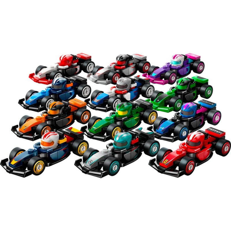 F1® Collectible Race Cars - LEGO® Formula 1 71049 - Super Briques