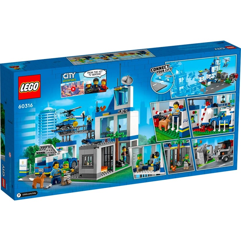 Police Station - LEGO® City 60316 - Super Briques