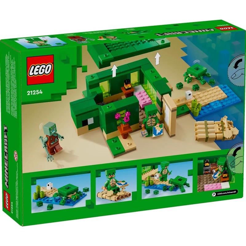 The Turtle Beach House - LEGO® Minecraft 21254 - Super Briques