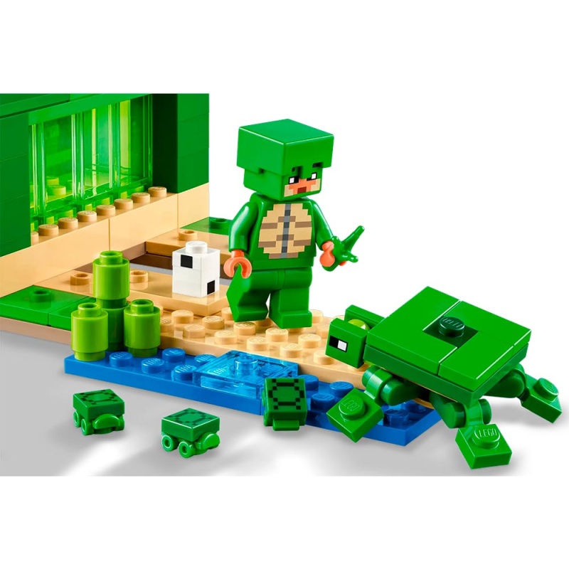 The Turtle Beach House - LEGO® Minecraft 21254 - Super Briques