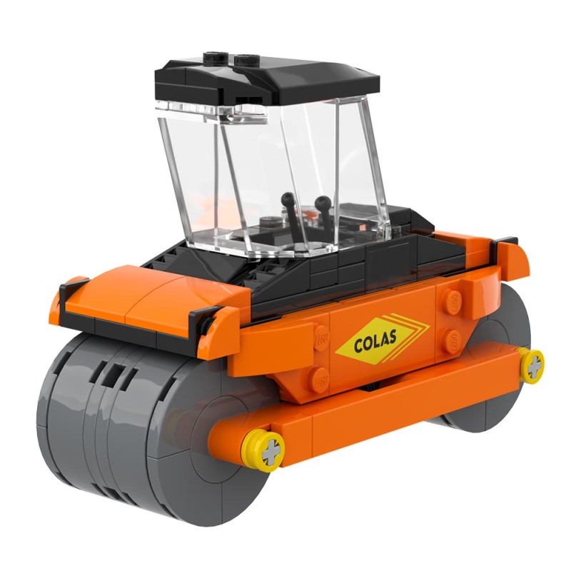 Le compacteur vibrant - Boîte Colas exclusive - Super Briques