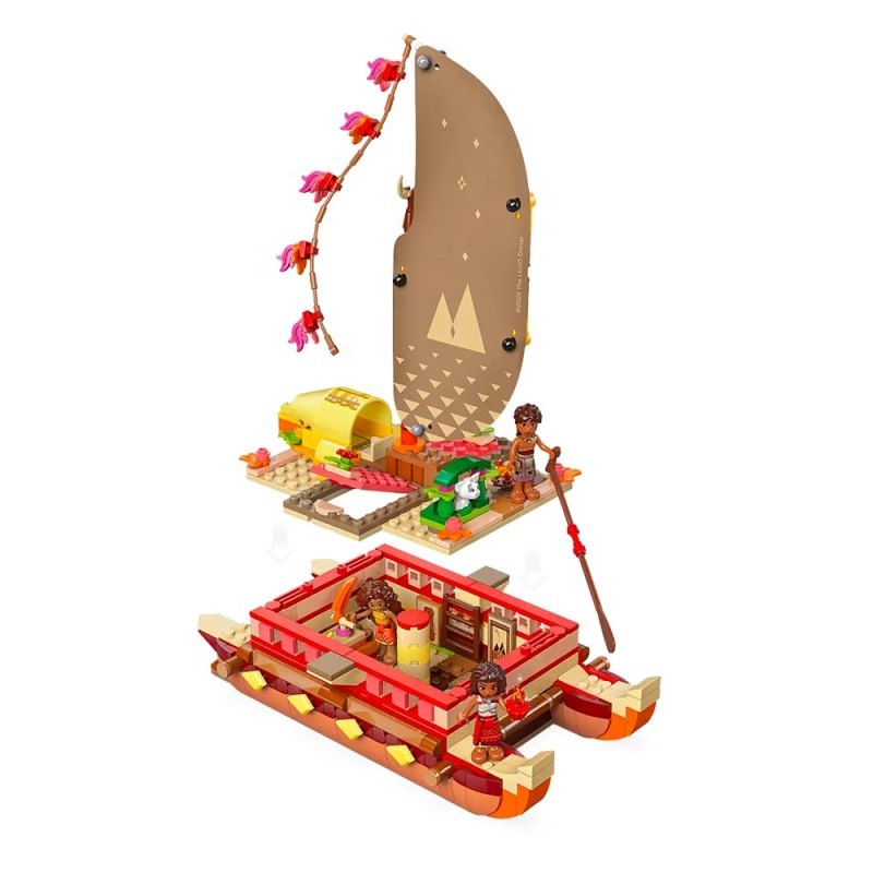 Moana's Adventure Canoe - LEGO® Disney 43270 - Super Briques