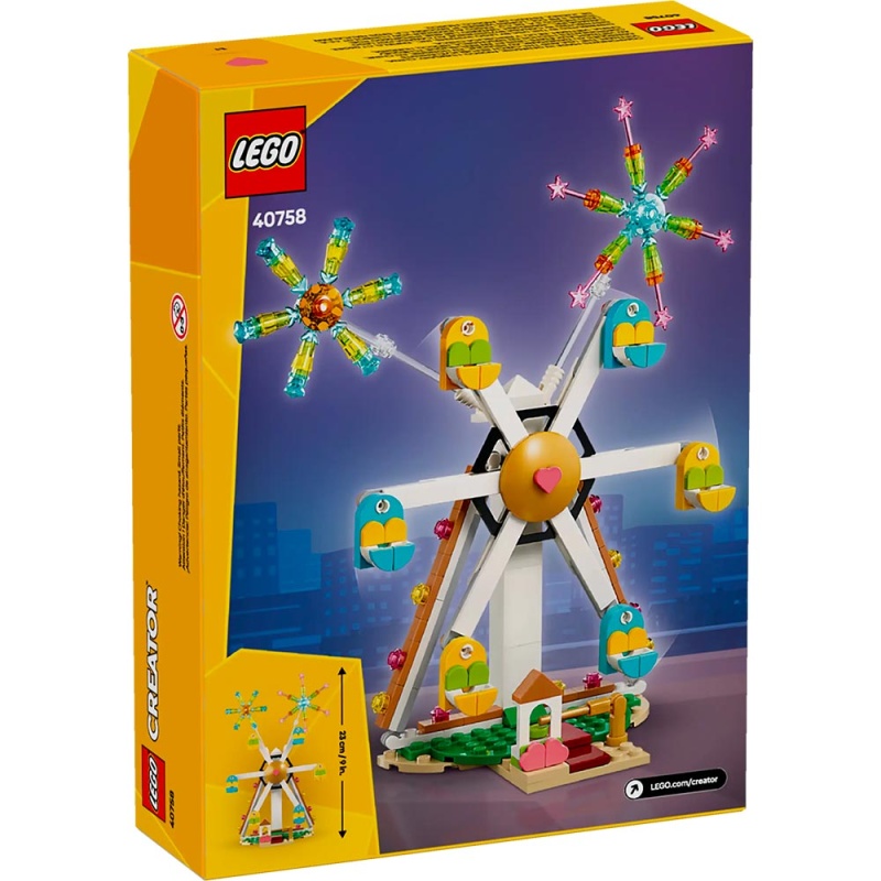 Celebration : Ferris Wheel with Fireworks - LEGO® Creator 40758 - Super ...