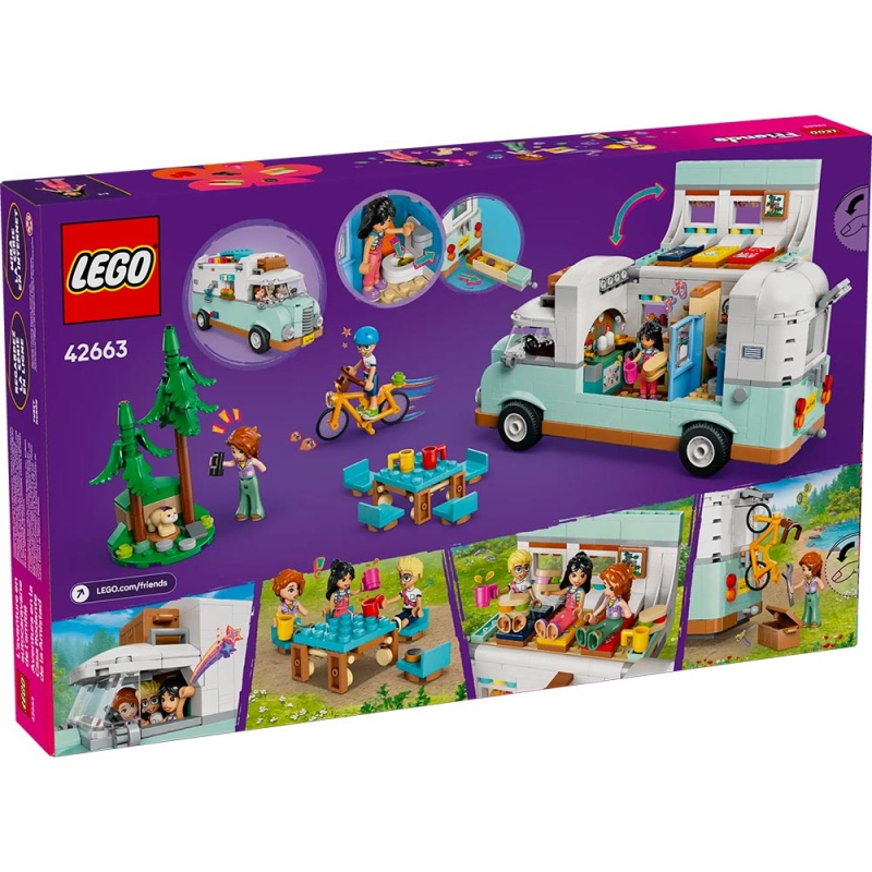 Friendship Camper Van Adventure - LEGO® Friends 42663 - Super Briques