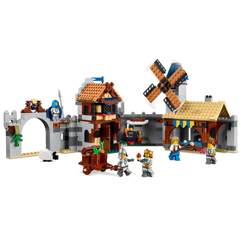 Le château médiéval des chevaliers - LEGO® Creator 3-en-1 31168 - Super ...