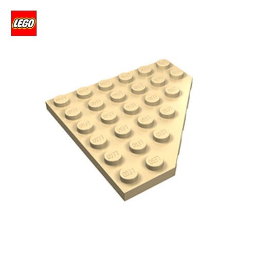 Wedge Plate 6x6 Cut Corner - LEGO® Part 6106 - Super Briques