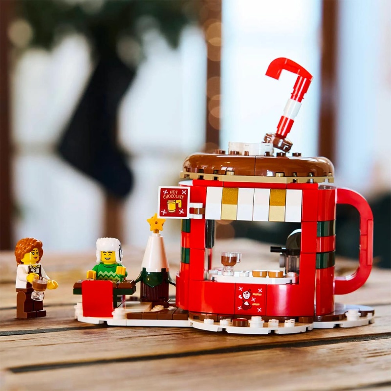 Le stand de chocolat chaud - LEGO® Exclusif 40776 - Super Briques
