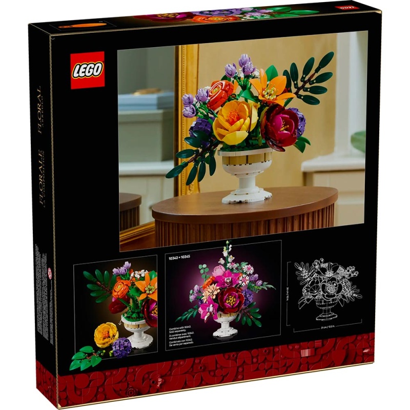 La composition florale - LEGO® Botanicals 10345 - Super Briques