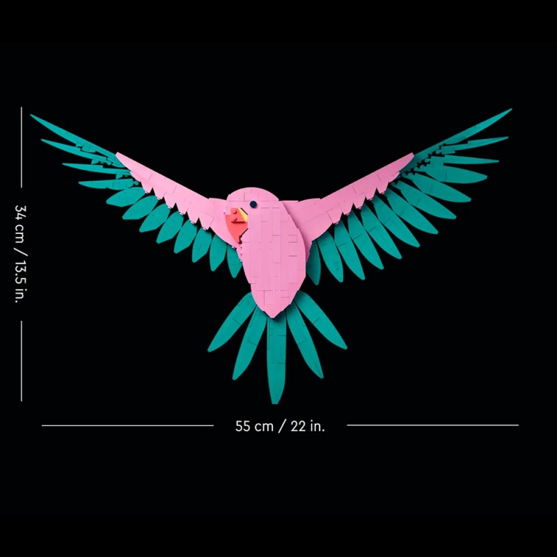 The Fauna collection Macaw Parrots - LEGO® 31211 - Super Briques