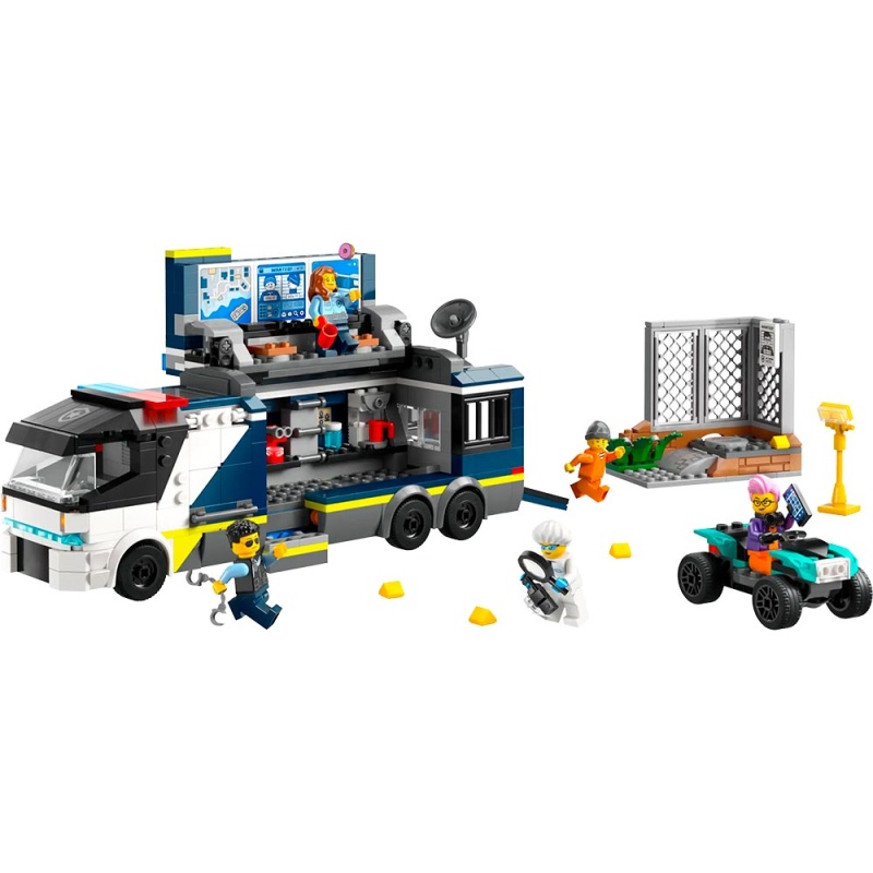 Police Mobile Crime Lab Truck - LEGO® City 60418 - Super Briques