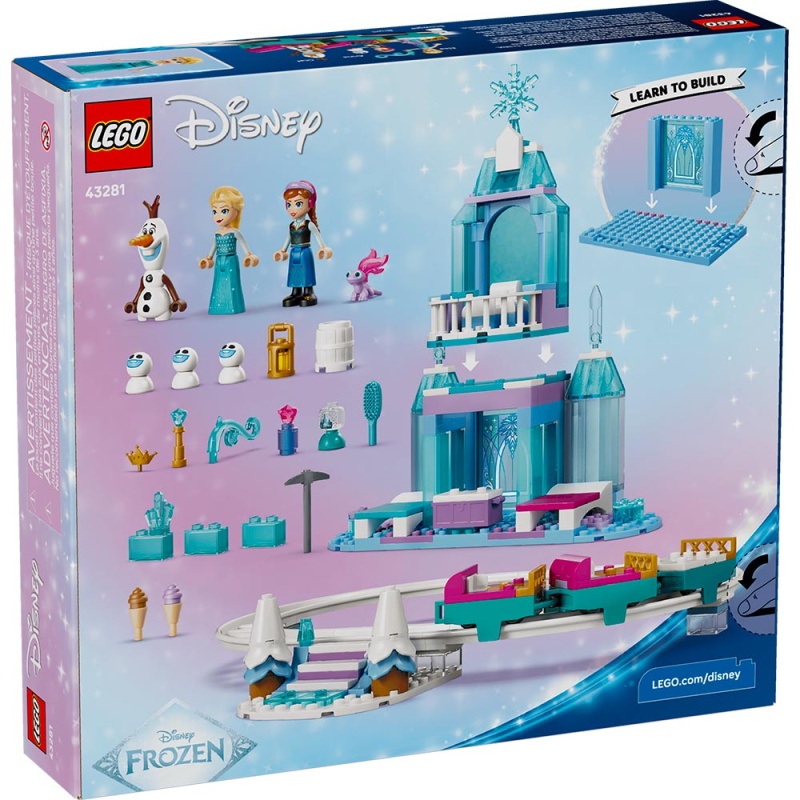 Elsa's Ice Castle & Snow Ride Adventure - LEGO® Disney 43281 - Super ...