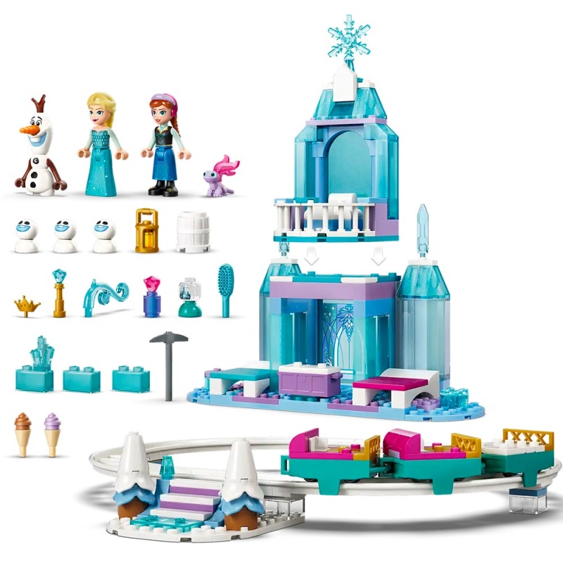 Elsa's Ice Castle & Snow Ride Adventure - LEGO® Disney 43281 - Super ...