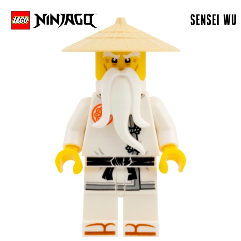 Minifigure LEGO® Ninjago - Sensei Wu - Super Briques