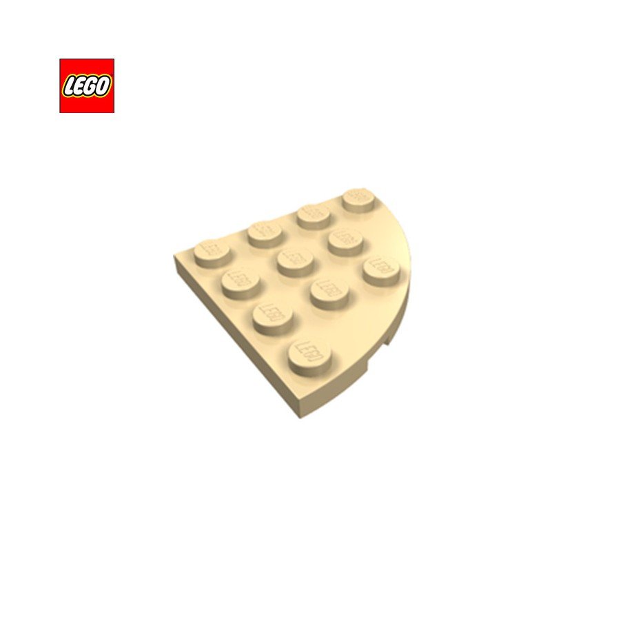 Plate Round Corner 4x4 - LEGO® Part 30565 - Super Briques