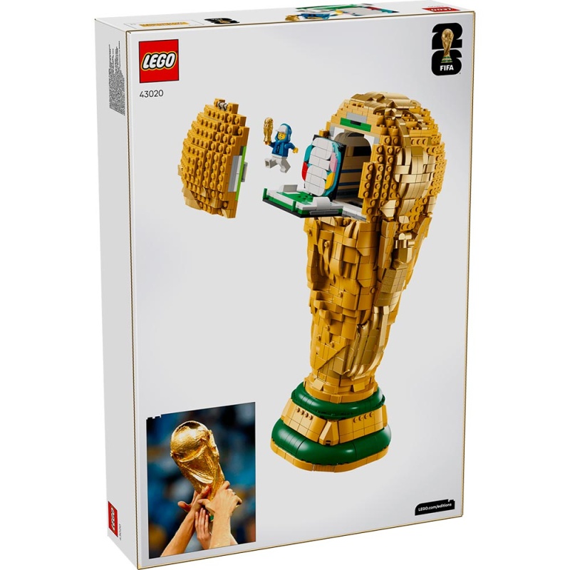 Trophée officiel de la Coupe du monde de la FIFA - LEGO® Editions 43020 ...