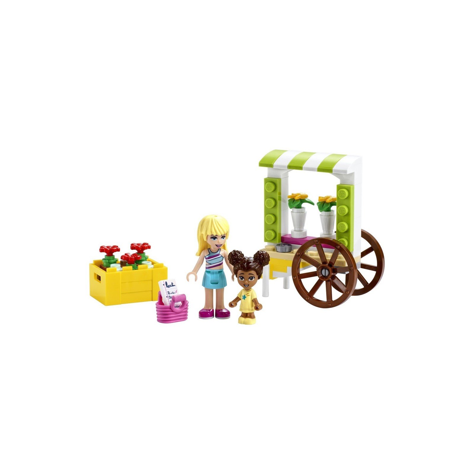 Flower Cart - Polybag LEGO® Friends 30413 - Super Briques