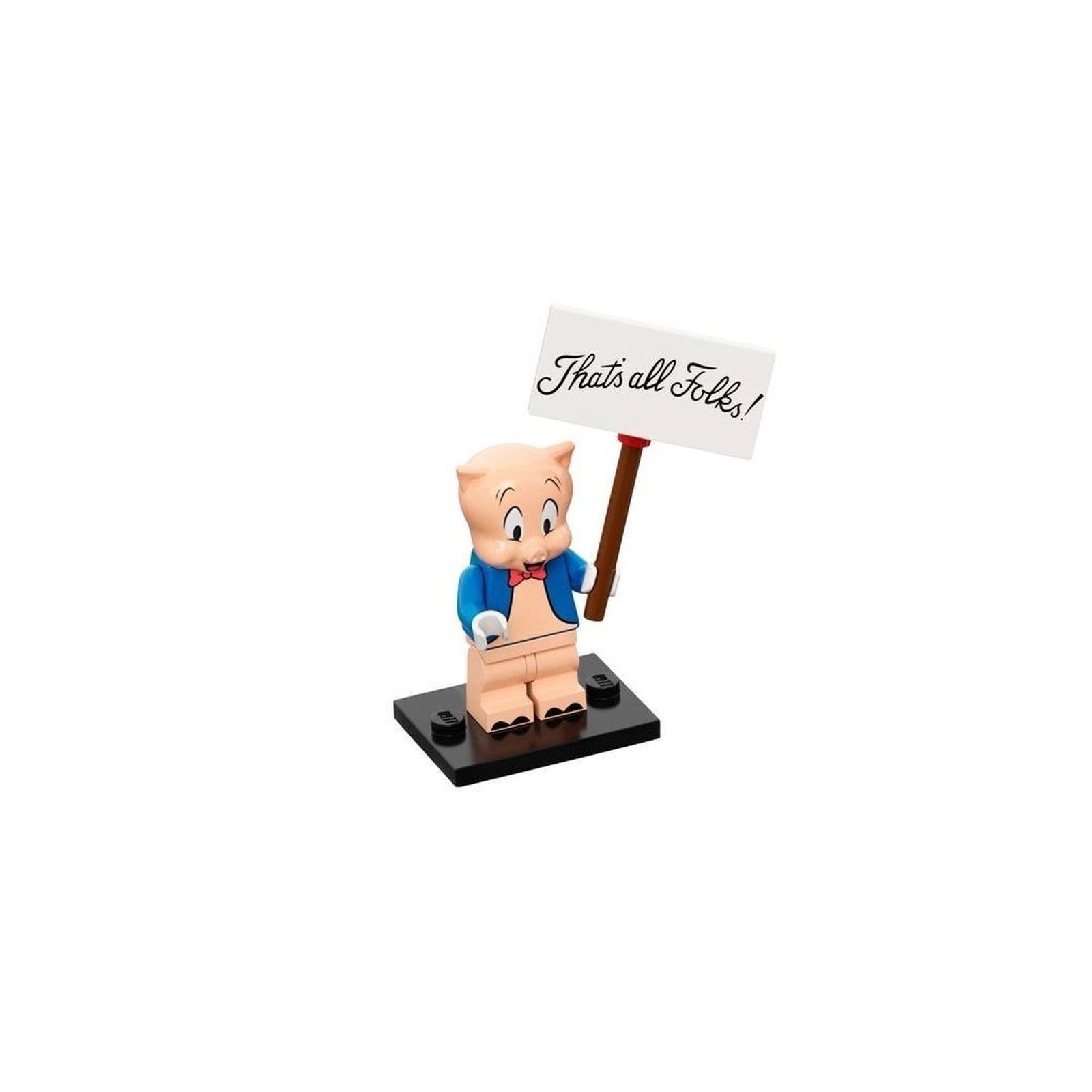 Minifigure LEGO® Looney Tunes™ - Porky Pig - Super Briques