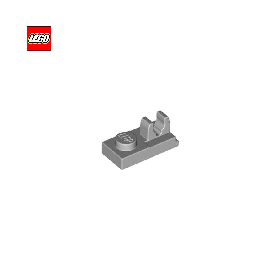 Plate 1x2 avec clip - Pièce LEGO® 92280 - Super Briques