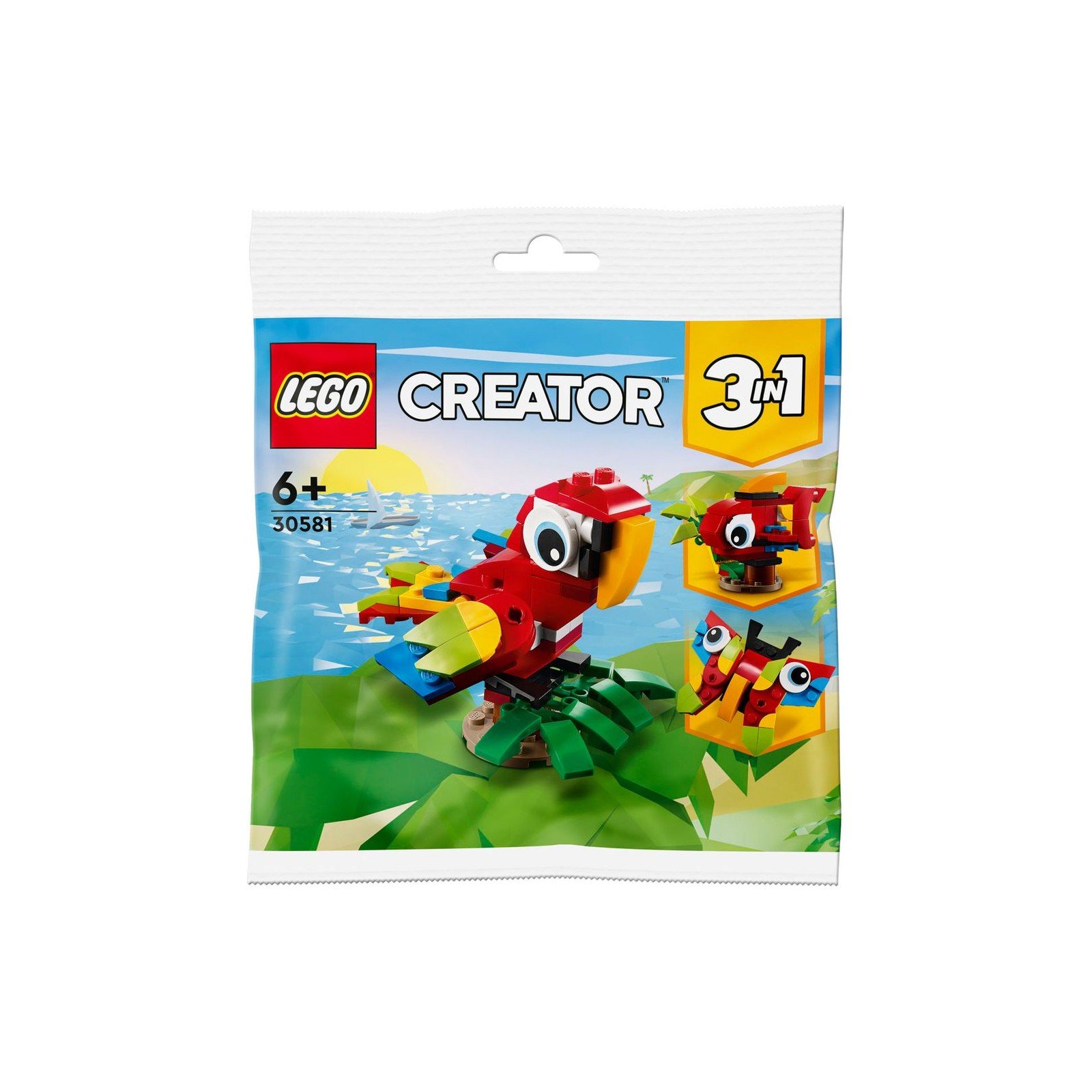 Tropical Parrot - Polybag LEGO® 30581 Creator 3-in-1 - Super Briques
