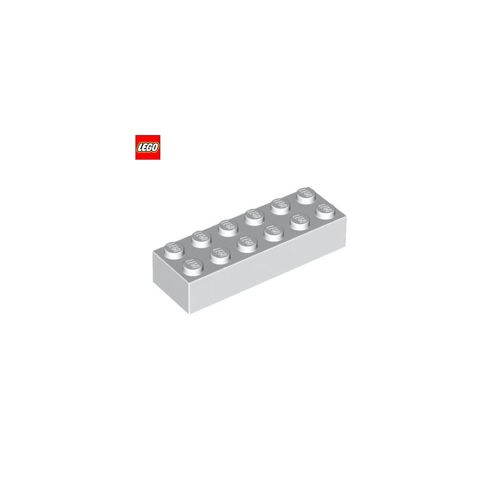 Brique 2x6 - Pièce LEGO® 2456 - Super Briques