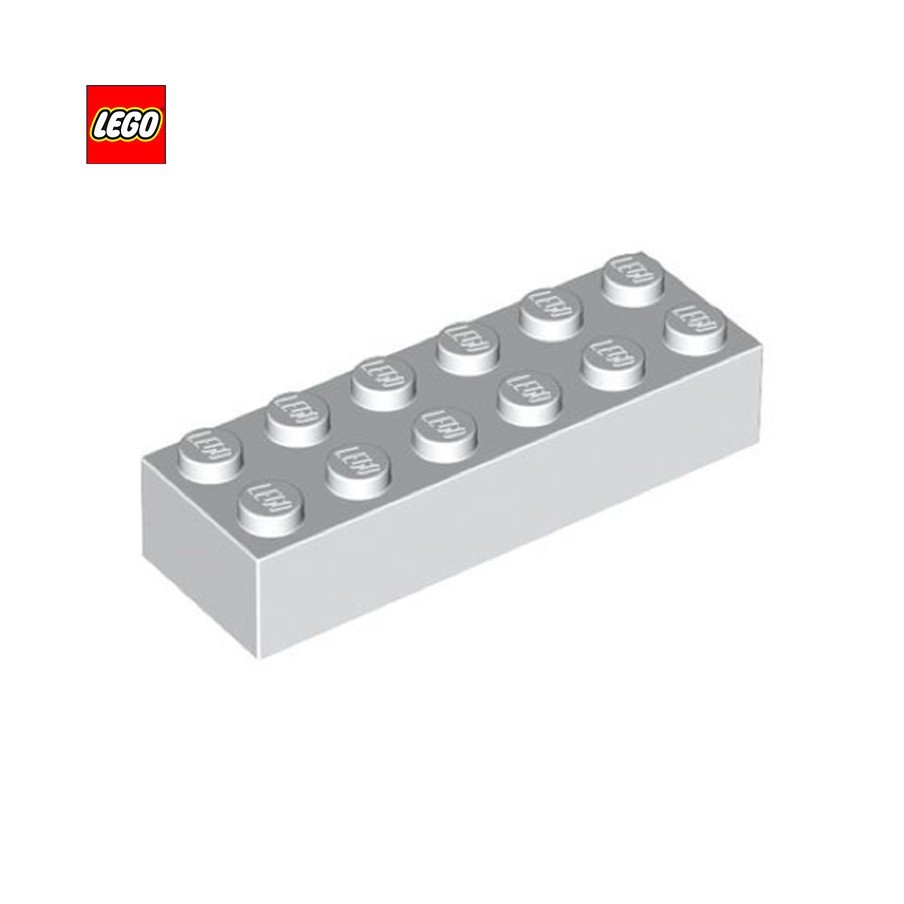 Brick 2x6 - LEGO® Part 2456 - Super Briques