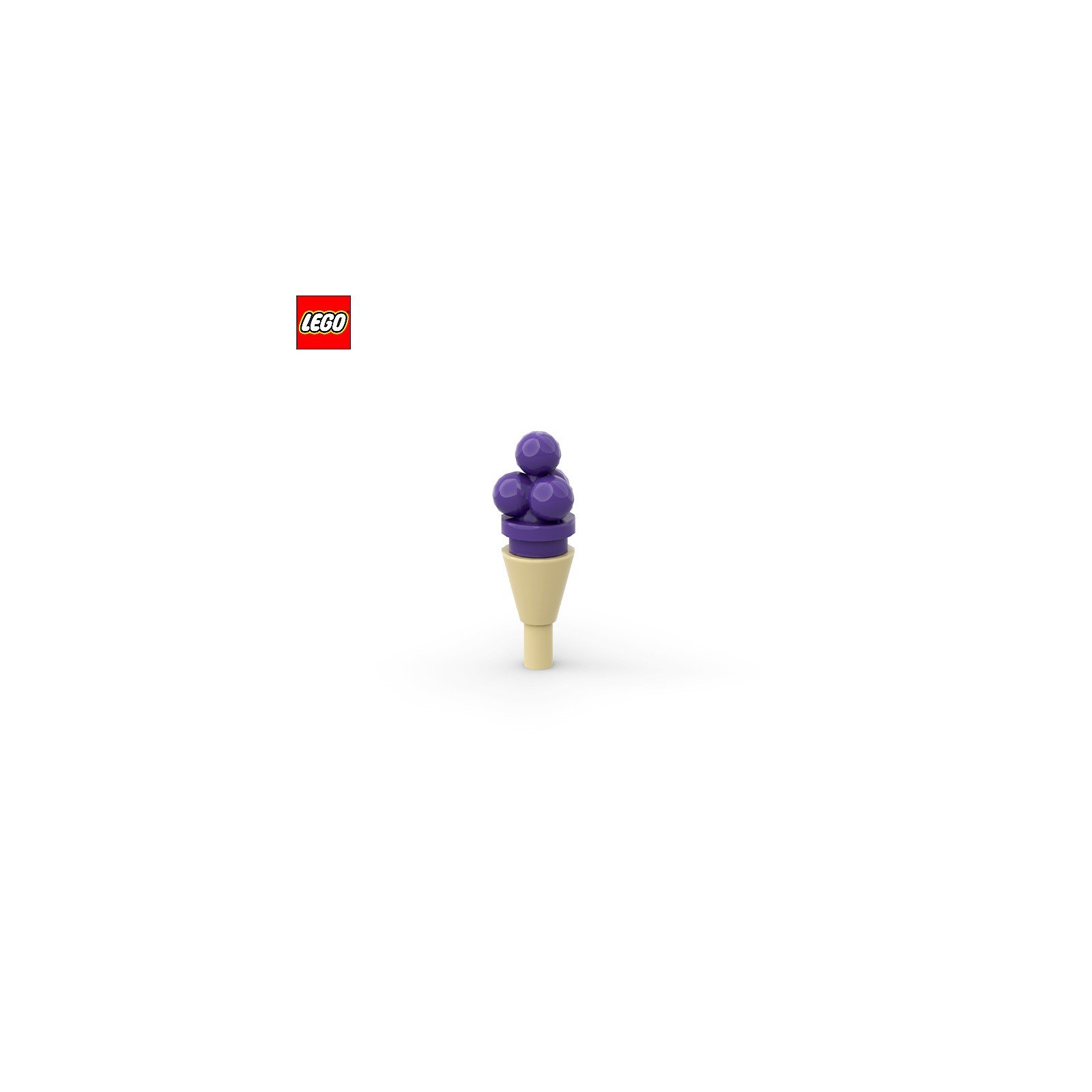 Ice Cream - LEGO® Parts 11610+6254 - Super Briques