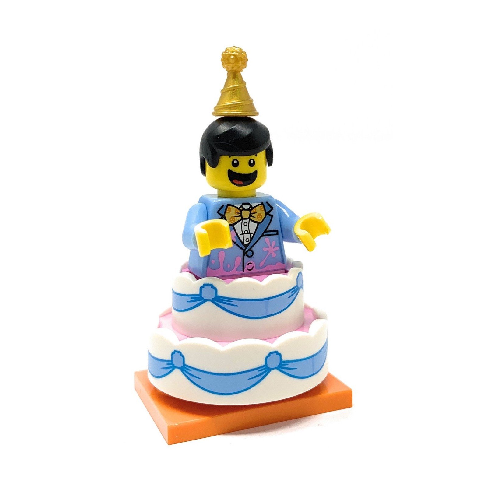 Minifigure LEGO® Series 18 - Birthday Cake Guy - Super Briques