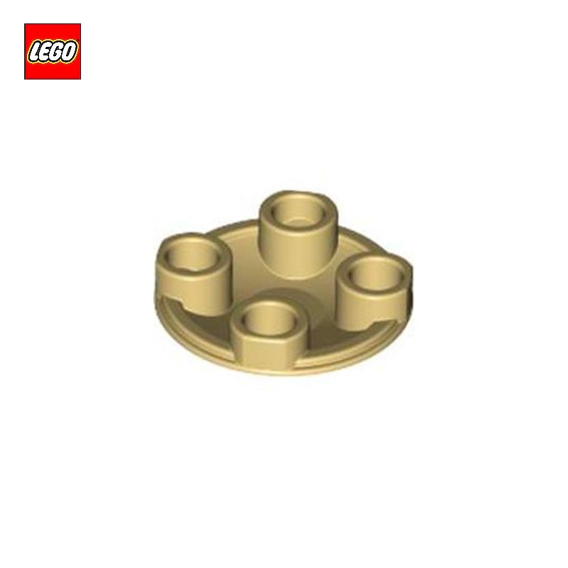 Plate Round 2x2 with Rounded Bottom - LEGO® Part 2654 - Super Briques
