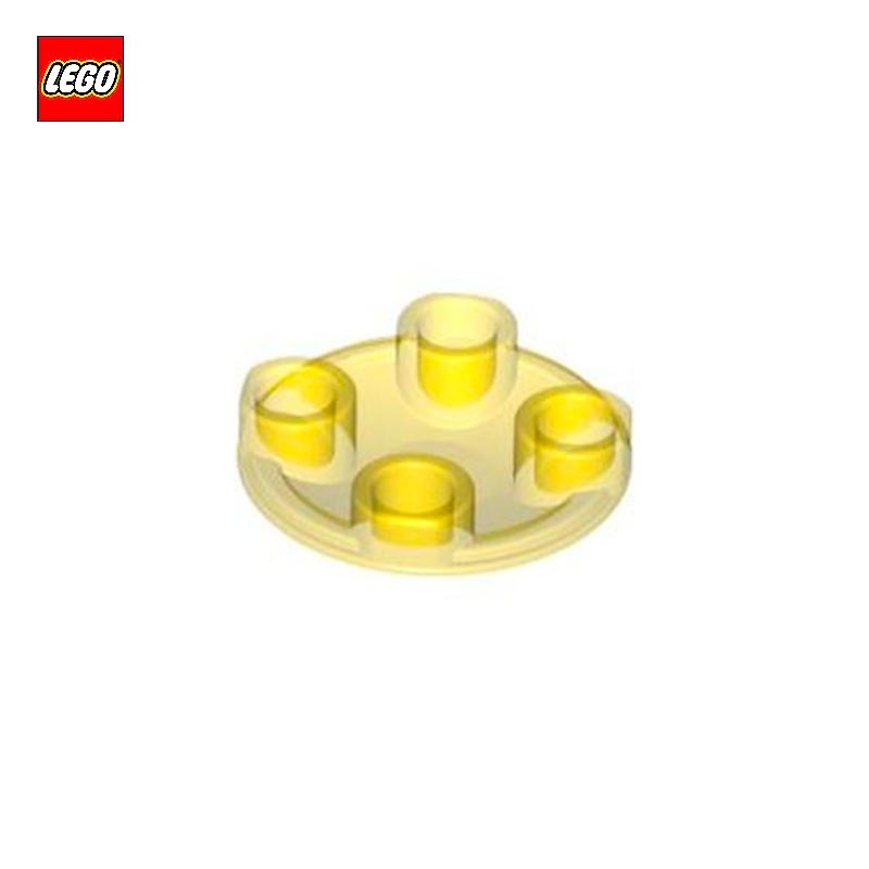 Plate Round 2x2 with Rounded Bottom - LEGO® Part 2654 - Super Briques