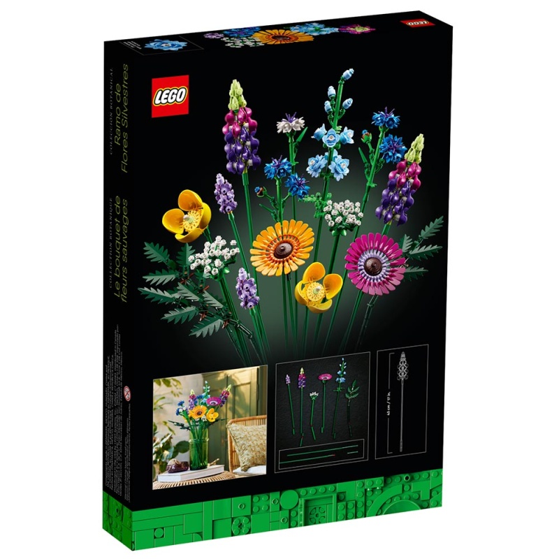 Bouquet de fleurs sauvages - LEGO® Botanical Collection 10313 - Super ...