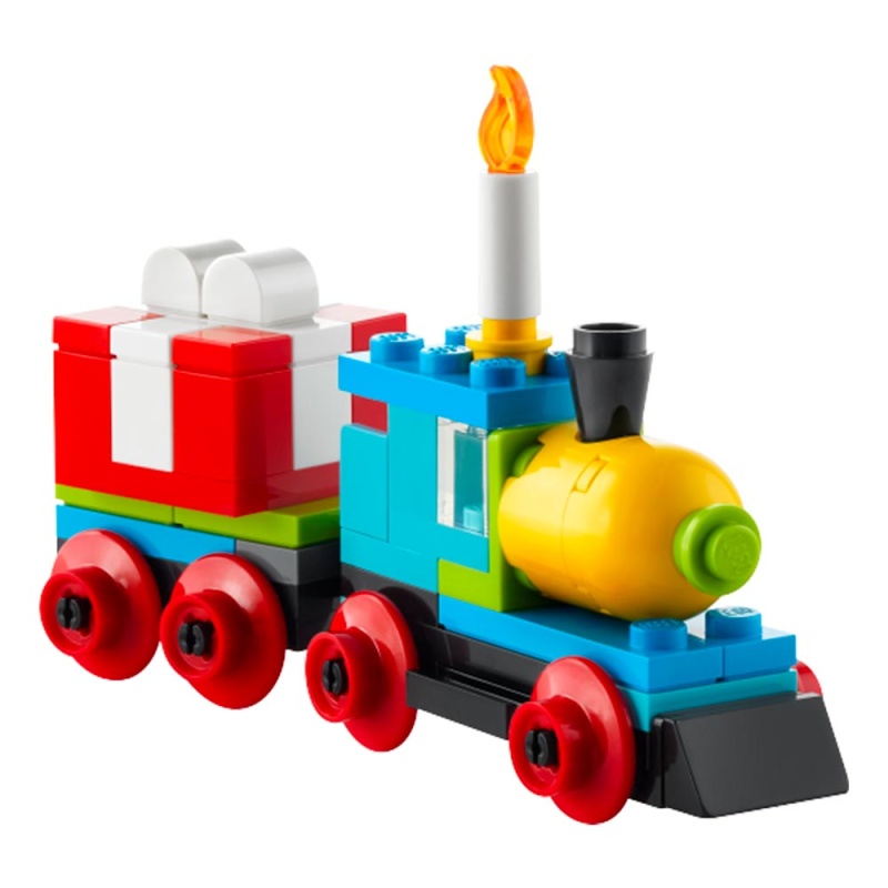 Le train d'anniversaire - Polybag LEGO® Creator 30642 - Super Briques