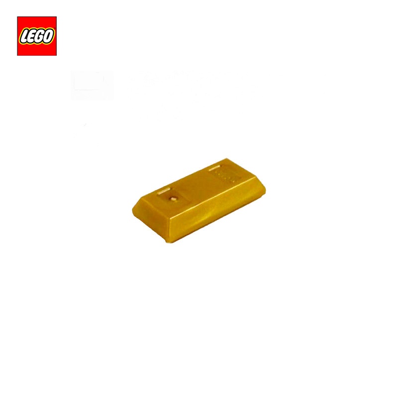 Tuile modifiée 1x2 Lingot - Pièce LEGO® 99563 - Super Briques